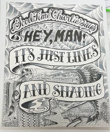 "It's Just Lines and Shading" Print – GTCharlie
