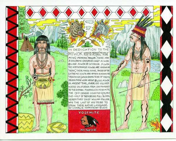 Miwok Indian Print – GTCharlie